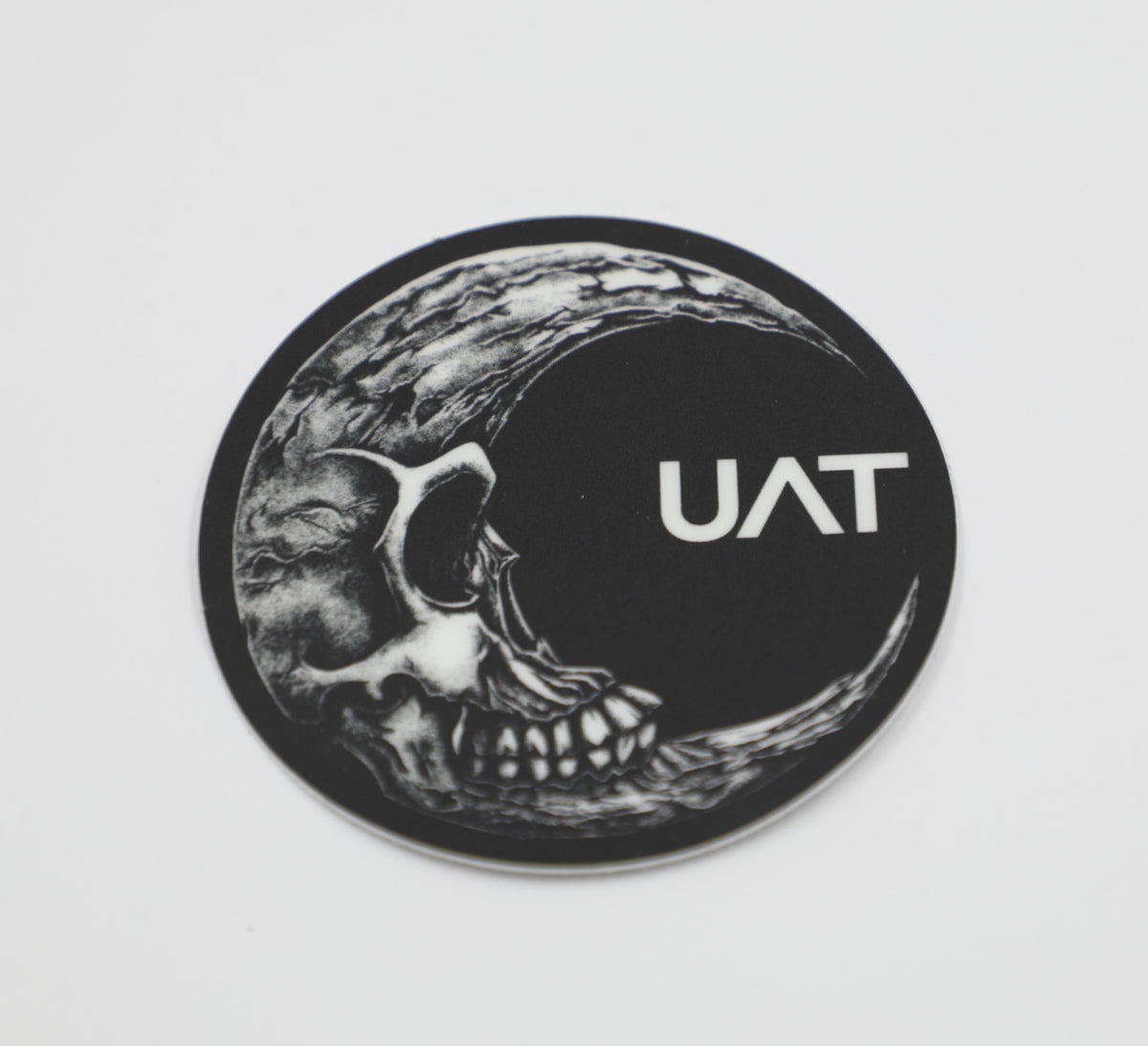 UAT Moon Skull Glow-in-the-Dark Sticker – University of Advancing ...